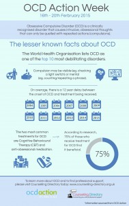 OCD Action Week – infographic - Counselling Directory