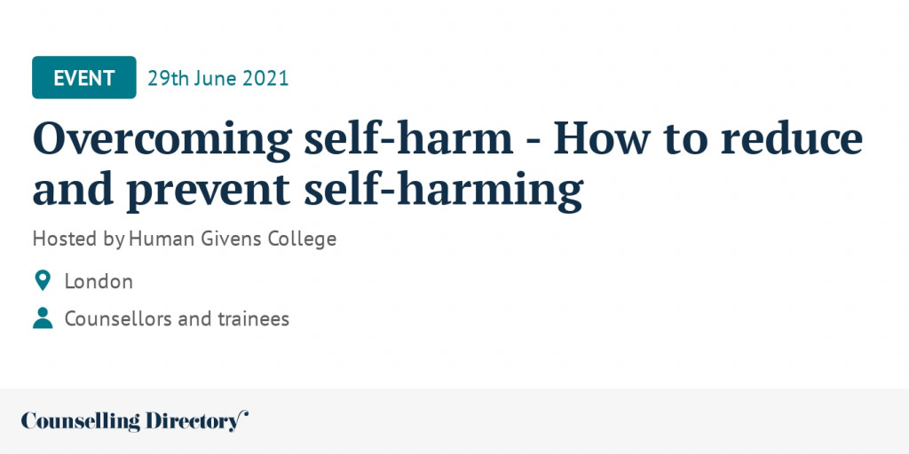 Overcoming self-harm - How to reduce and prevent self-harmin ...