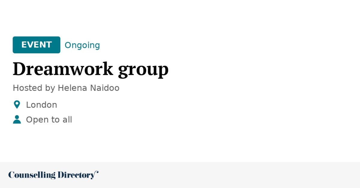 Dreamwork group - Counselling Directory