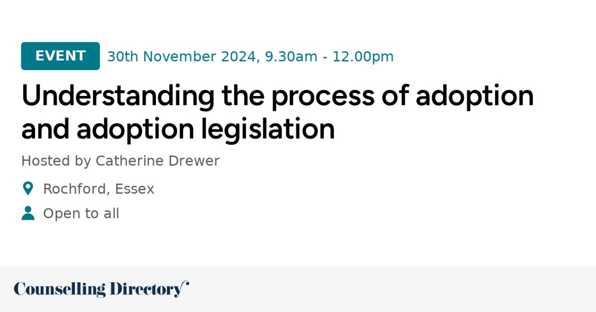 Understanding the process of adoption and adoption legislati ...