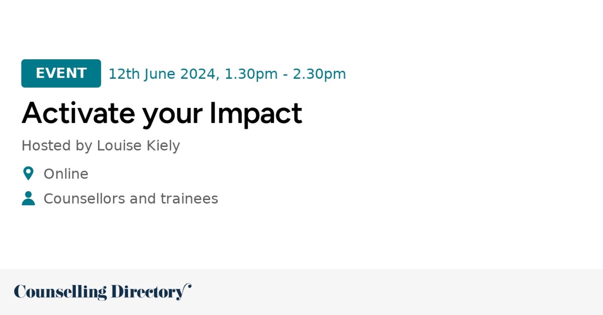 Activate your Impact - Counselling Directory
