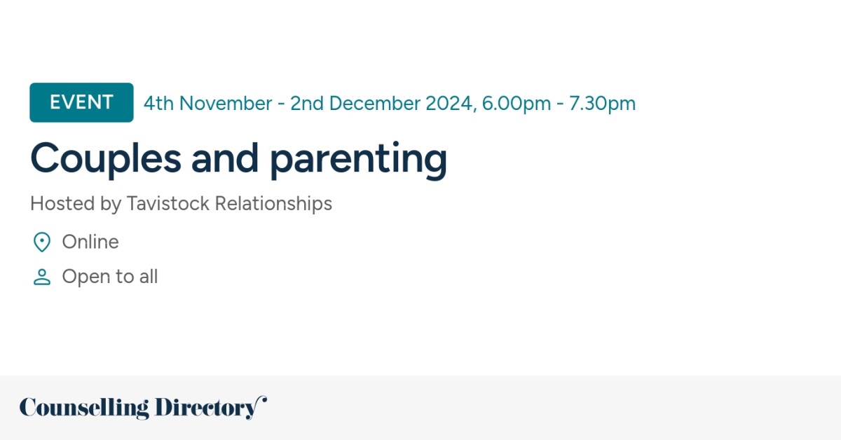 Couples and parenting - Counselling Directory