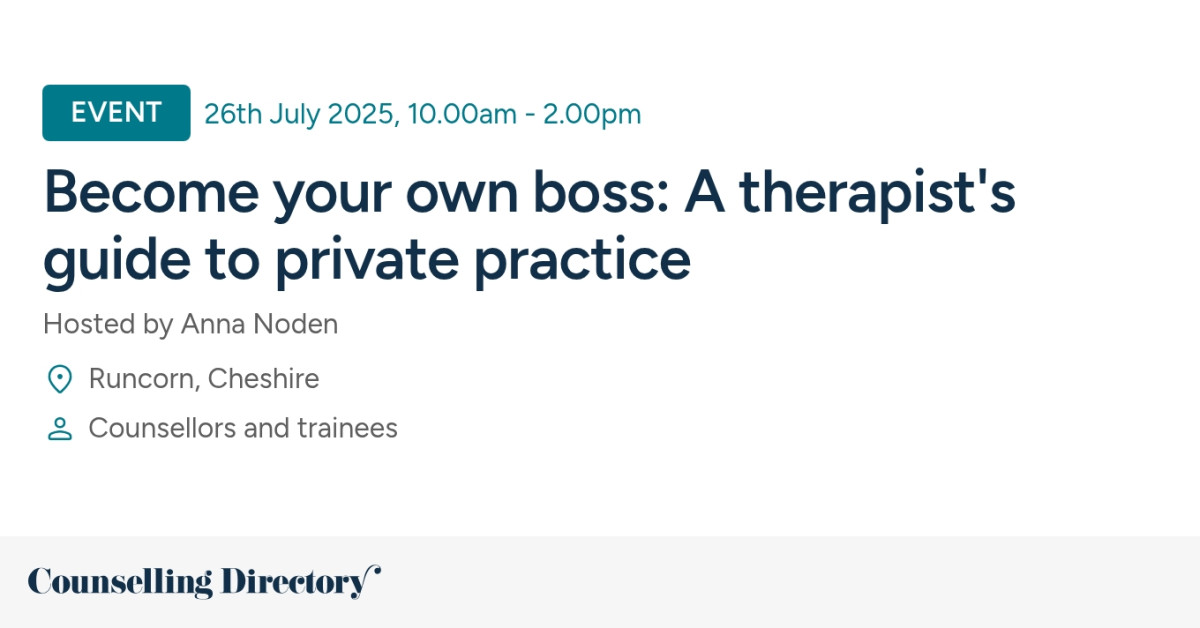 Become your own boss: A therapist's guide to private practic ...