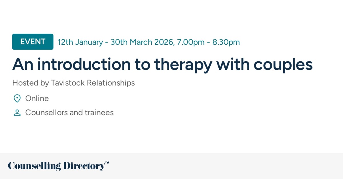 An introduction to therapy with couples - Counselling Directory