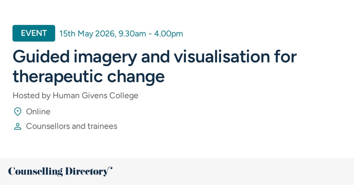 Guided imagery and visualisation for therapeutic change - Counselling ...