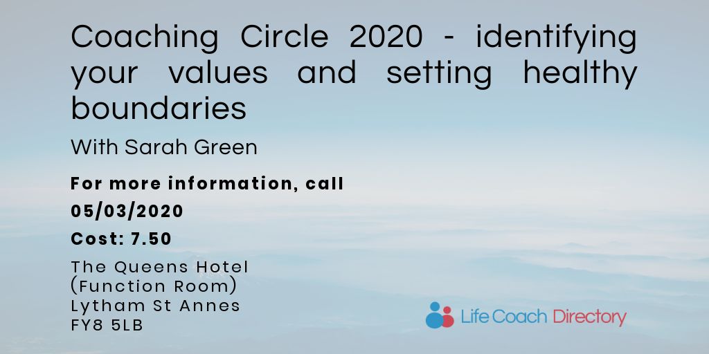 Local events - Coaching Circle 2020 - identifying your value... - Life ...